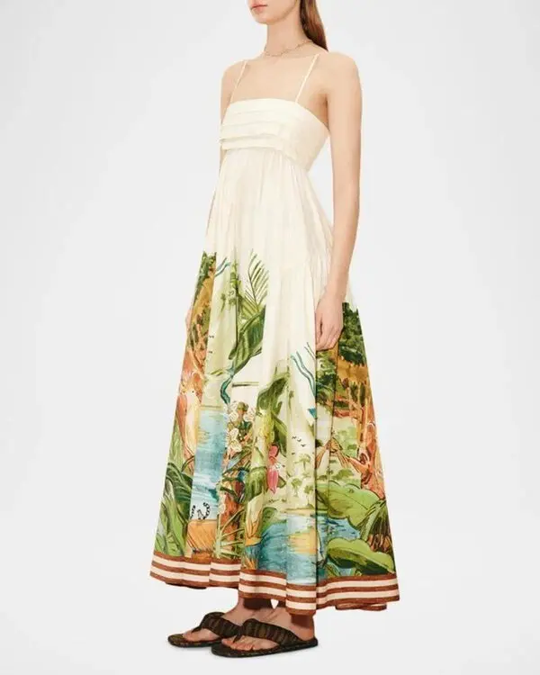 ALEMAIS Toucan Tango Midi Dress