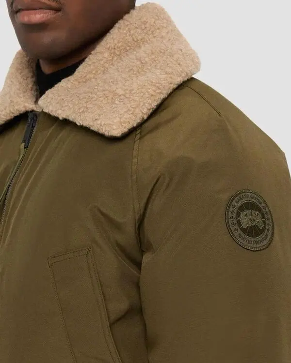 Canada Goose Apos;s Chilliwack Fleece-collar Down Bomber Jacket