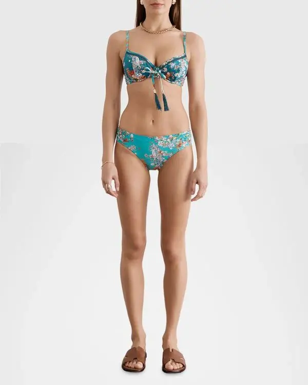 AQUA BLU AUSTRALIA Crawford Bikini Top - Blue