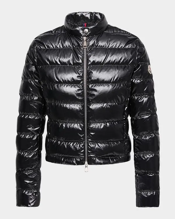 Moncler Papillion Short Down Jacket - Black