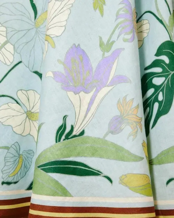 ALEMAIS Alfie Linen Midi Dress