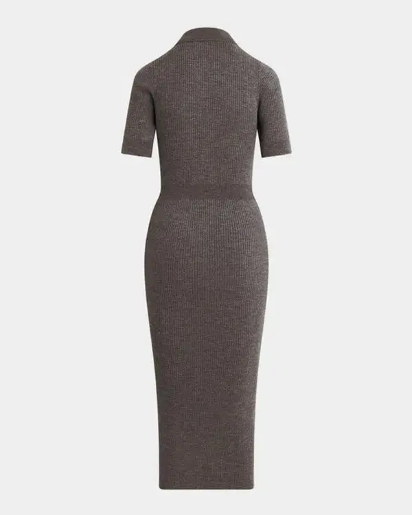 FAVORITE DAUGHTER The Hard To Get Wool Midi Dress