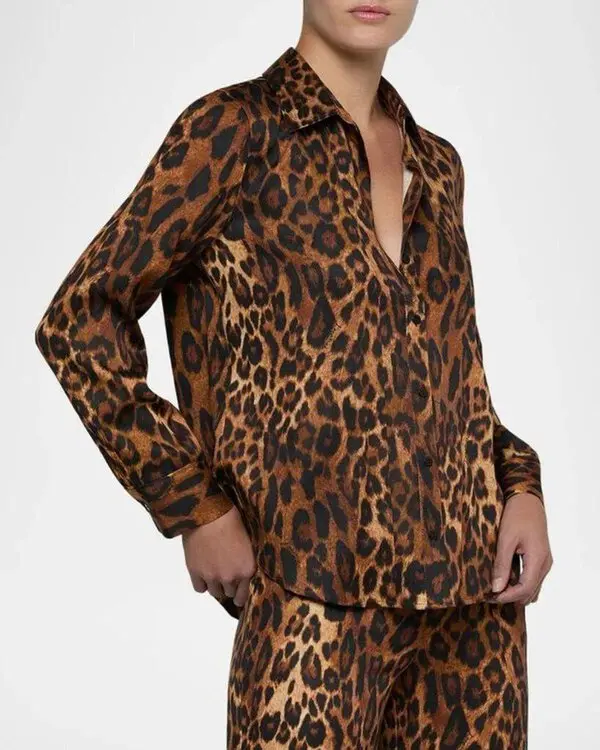 L & APOS;AGENCE Ellery Printed Blouse