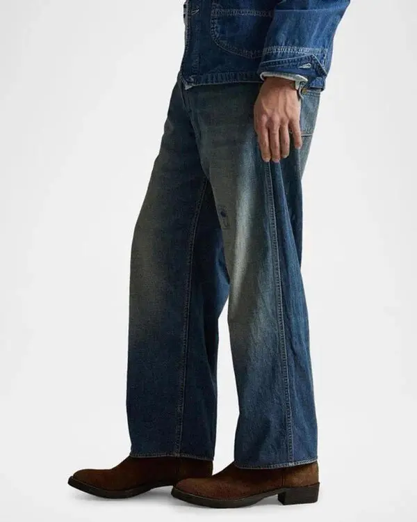 Polo Ralph Lauren Faded Five-pocket Jeans