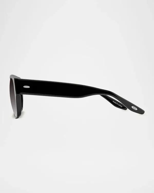 Barton Perreira Apos;s Duke Acetate Oversized Square Sunglasses