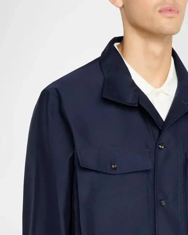 Bottega Veneta Apos;s Washed Cotton And Silk Overshirt