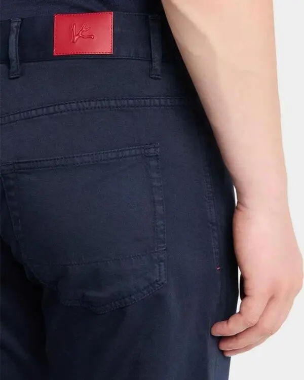 Isaia Apos;s Slim-fit Cotton-cashmere Pants