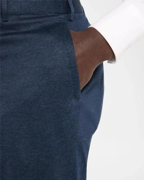 Isaia Cotton-jersey Mid-rise Straight-leg Pants