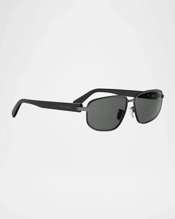 BVLGARI Apos;s 58mm Polarized Rectangular Sunglasses