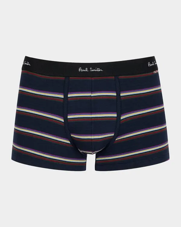 Paul Smith Apos;s Kyle Striped Stretch-cotton Boxer Brief