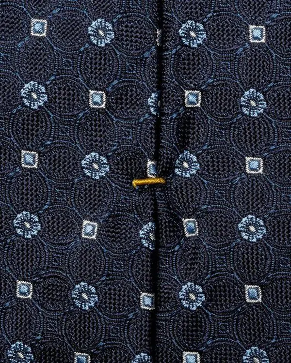 Eton Apos;s Floral-medallion Silk Jacquard Tie