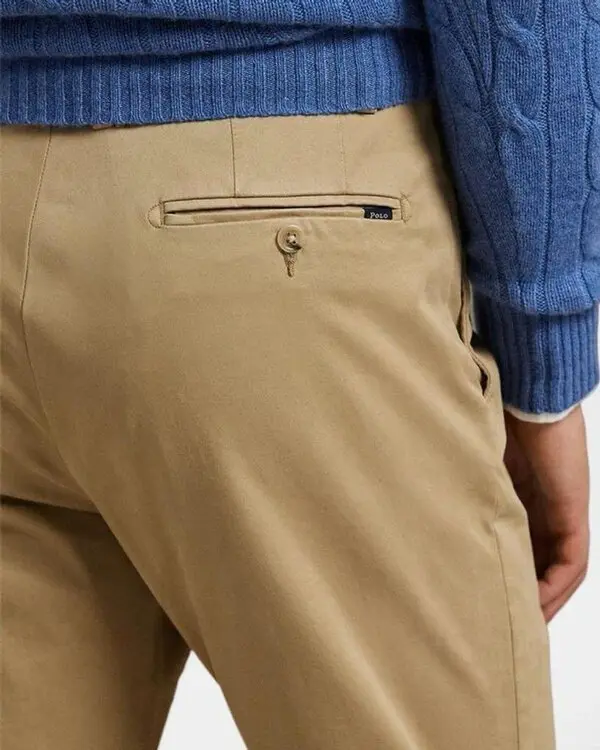 Polo Ralph Lauren Apos;s Slim-fit New England Sateen Chino Pants - Khaki