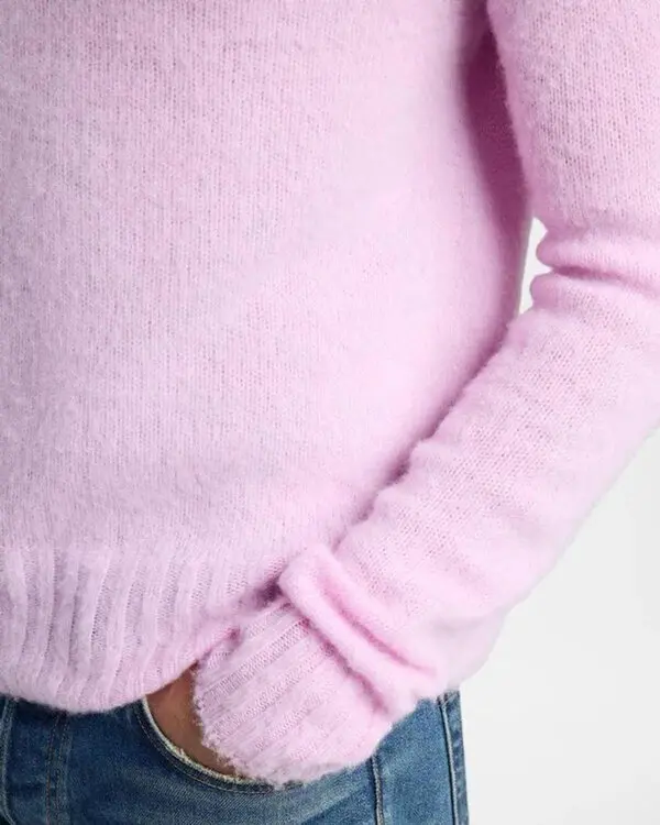 TOM FORD Apos;s Brushed Cashmere Raglan Crewneck Sweater - Light Rose