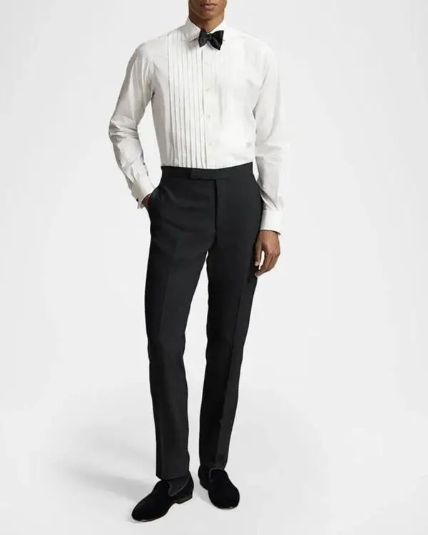Polo Ralph Lauren Apos;s Cotton Poplin Tuxedo Shirt