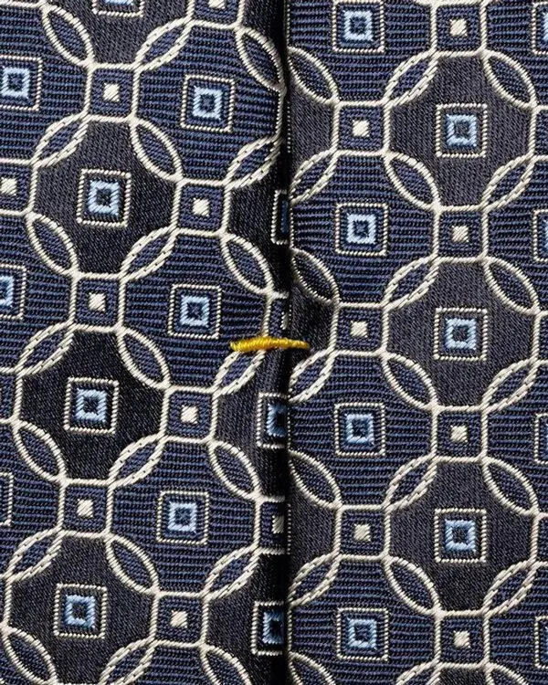 Eton Apos;s Maxi-medallion Silk Jacquard Tie