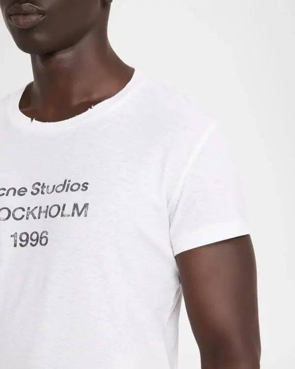Acne Studios Apos;s Etza 1996 Logo Crewneck T-shirt