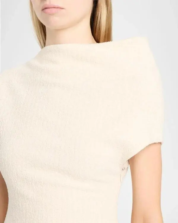 TOTEME One-shoulder Cotton Top