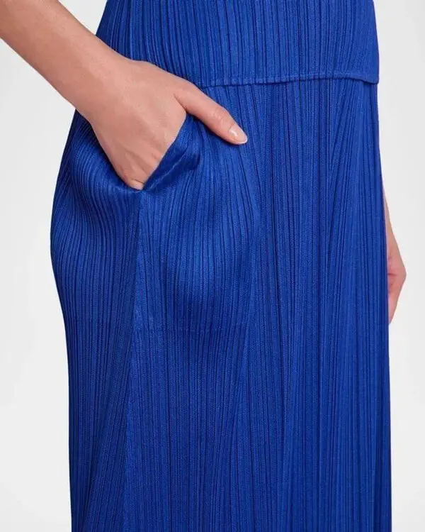 Issey Miyake Monthly Colors: July Short-sleeve Pleats Top