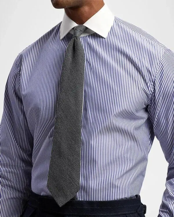 Ralph Lauren Purple Label Apos;s Textured Wool-silk-cashmere Tie