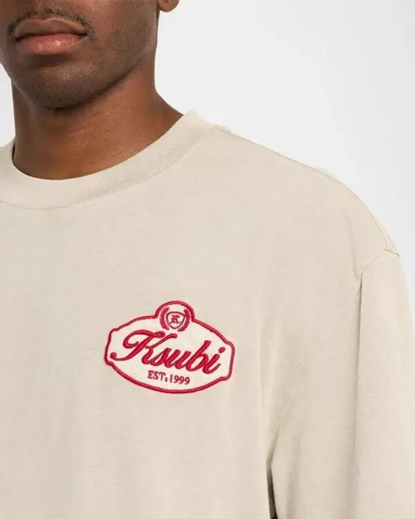 Ksubi Klasse Halen Logo Cotton Oversized T-shirt