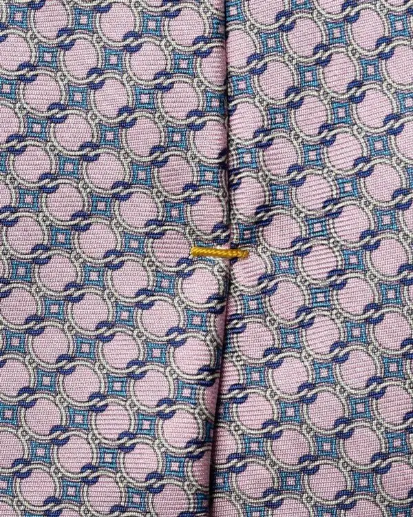 Eton Apos;s Geometric Circle Print Silk Tie