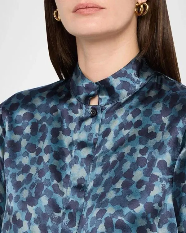 Kiton Silk Henley Top