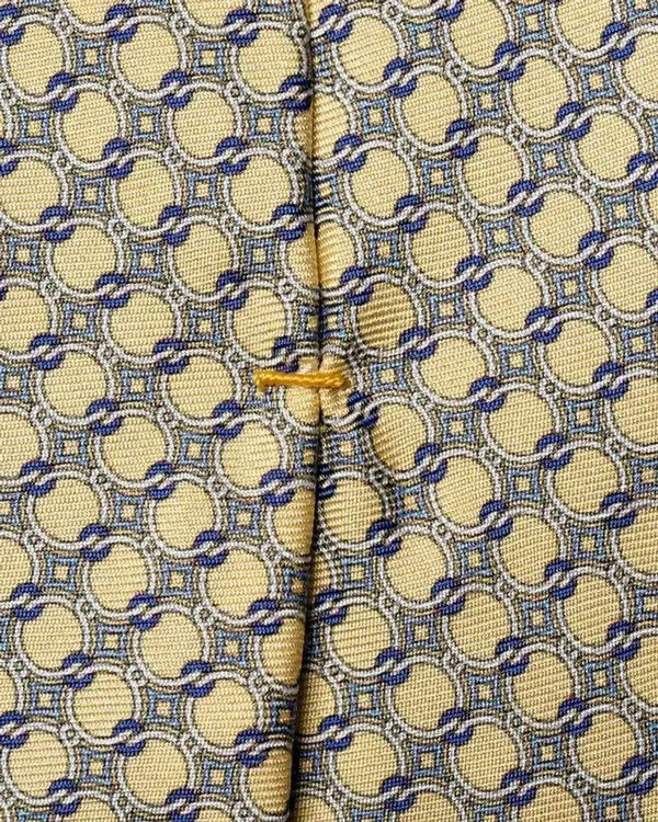 Eton Apos;s Geometric Circle Print Silk Tie