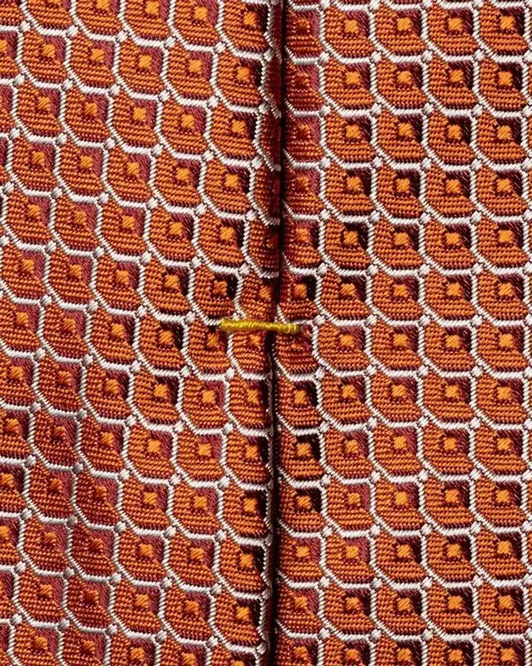 Eton Apos;s Geometric Print Silk Tie