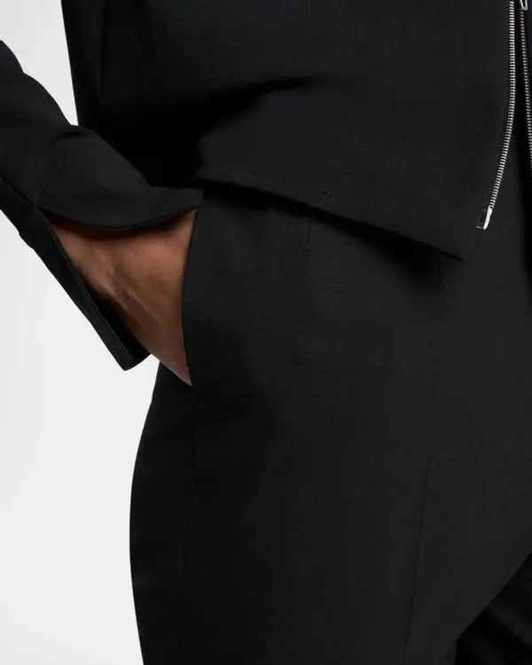 JIL SANDER Darted Wool-blend Trousers