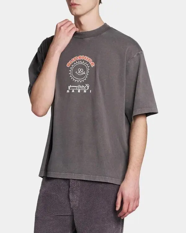 Marni Sunshine Relaxed-fit Crewneck T-shirt