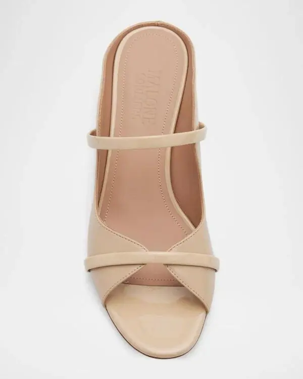MALONE SOULIERS 45mm Norah Leather Mule Sandals