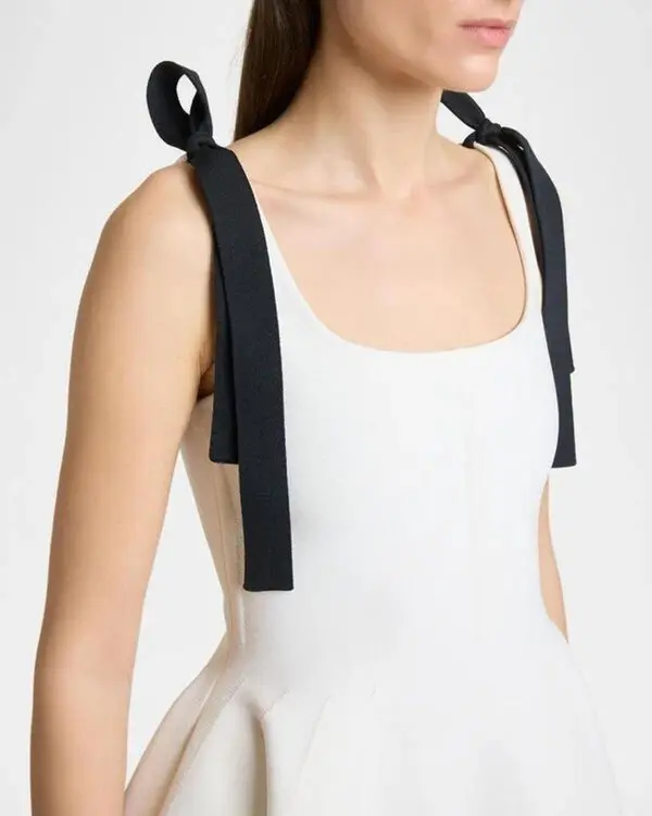 Givenchy Sleeveless Bow-embellished Midi Dress