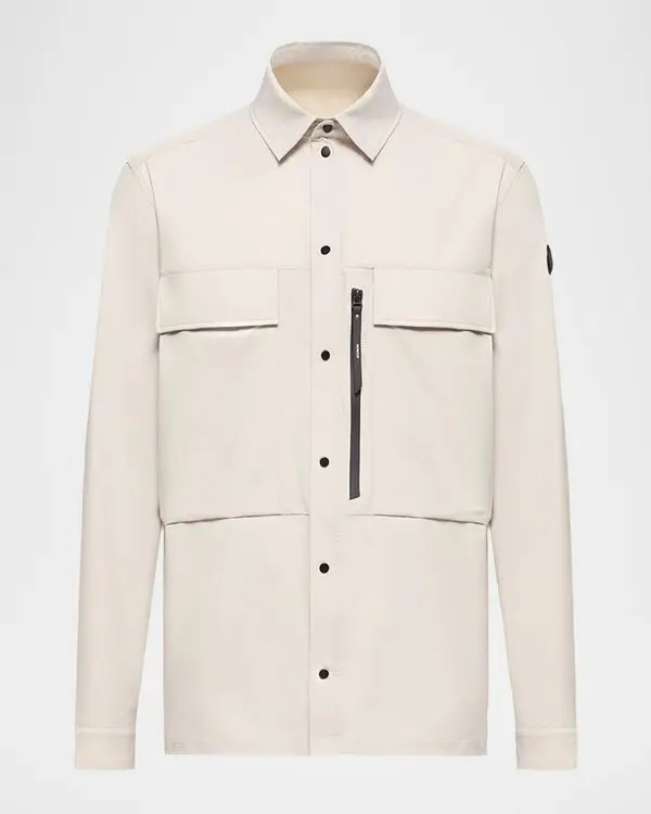 Moncler Apos;s Comfort Ripstop Shirt Jacket