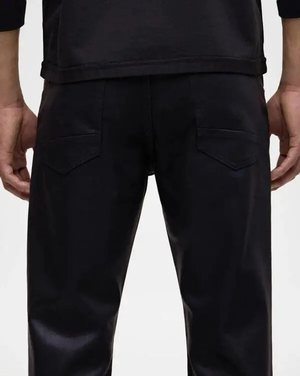Hudson Jeans Blake Coated Slim Straight Jeans