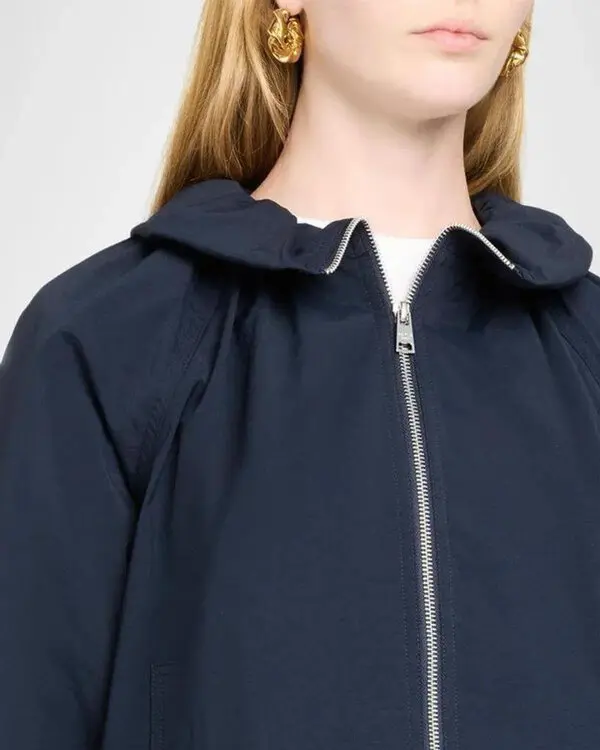 Veronica Beard Circe Hooded Bubble Jacket
