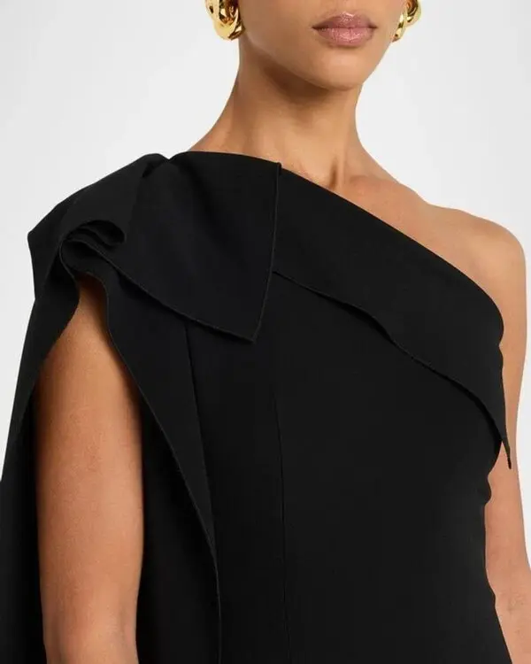 FFORME Andie Asymmetric Column Gown