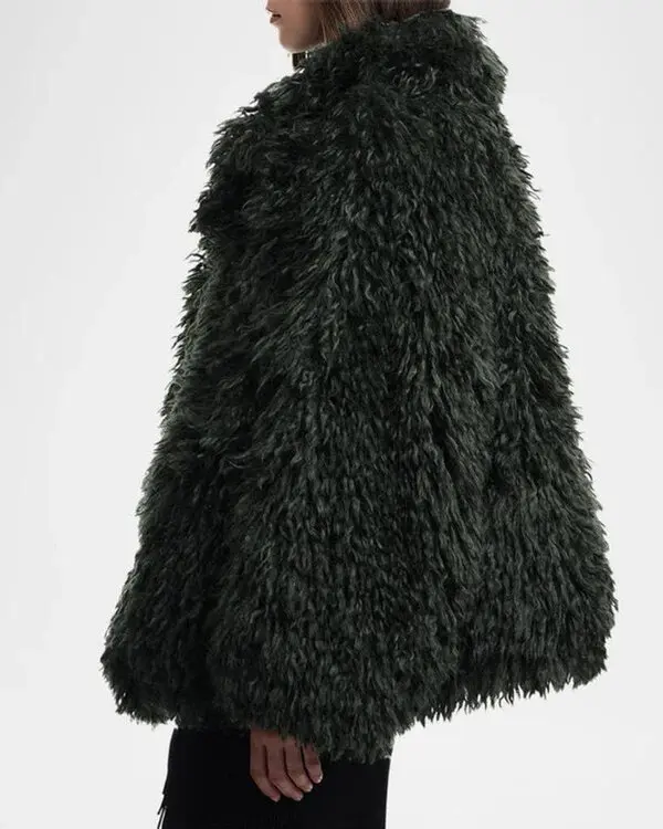Emporio Armani Faux-fur Blouson Jacket