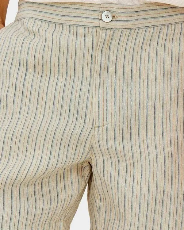 Rails Apos;s Wilson Striped Linen-cotton Shorts