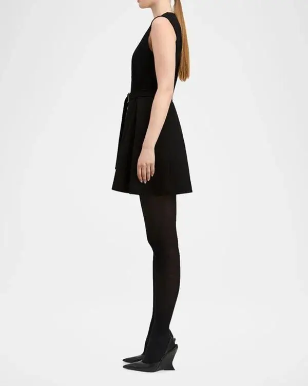 Derek Lam 10 Crosby Deeda Ponte Zip-front Mini Dress