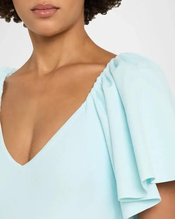 Simkhai Cassidie Flutter One-piece Swimsuit - Sky