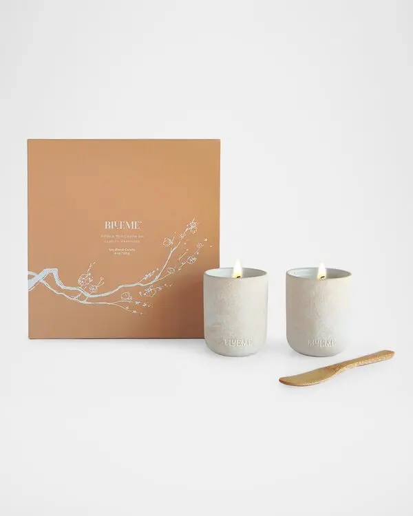 BLUEME Clarity & Happiness 2-piece Candle Set