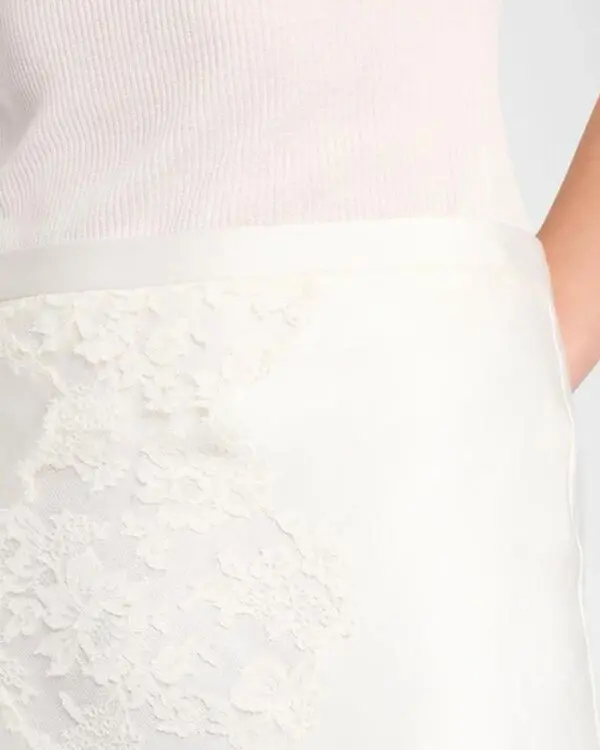 TWP Lace Silk Maxi Skirt
