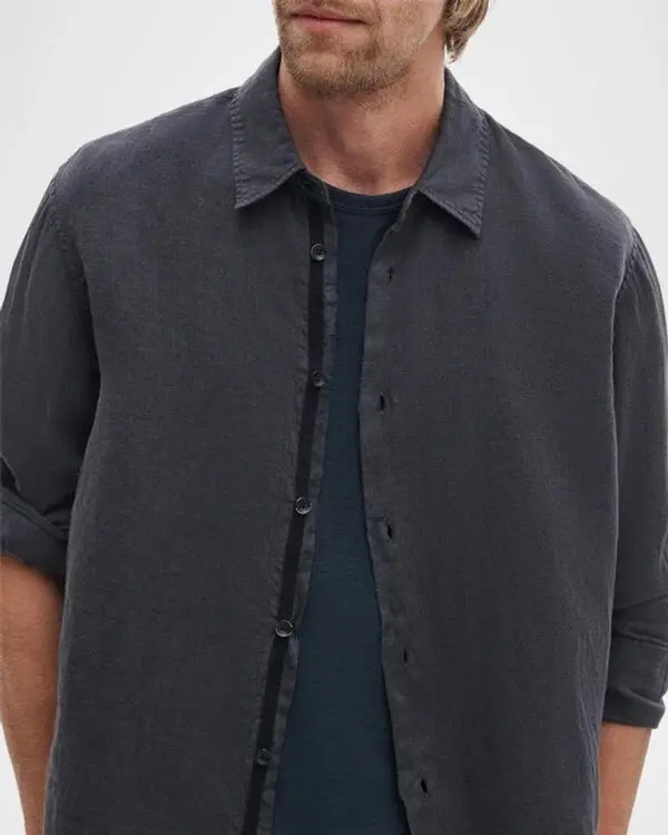 Rag & Bone Apos;s Finch Linen Button-down Shirt