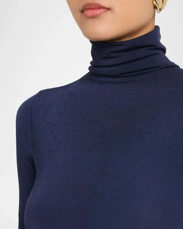 Wolford Colorado Turtleneck Bodysuit - Navy