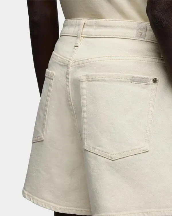 7 For All Mankind Kori Denim Shorts