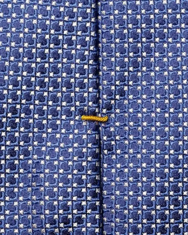 Eton Apos;s Micro-geometric Jacquard Silk Tie