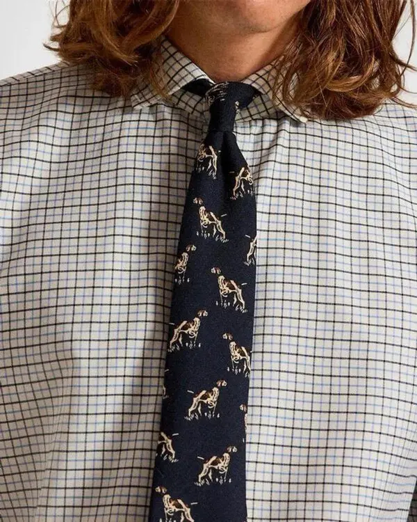 Polo Ralph Lauren Apos;s Classic Fit Tattersall Twill Shirt - White Multi