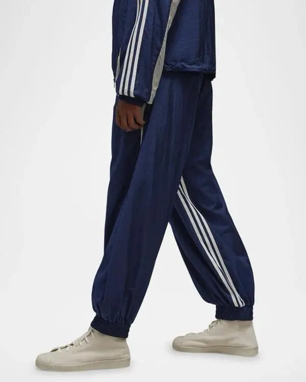 Y3 Apos;s 3-stripes Nylon Pants