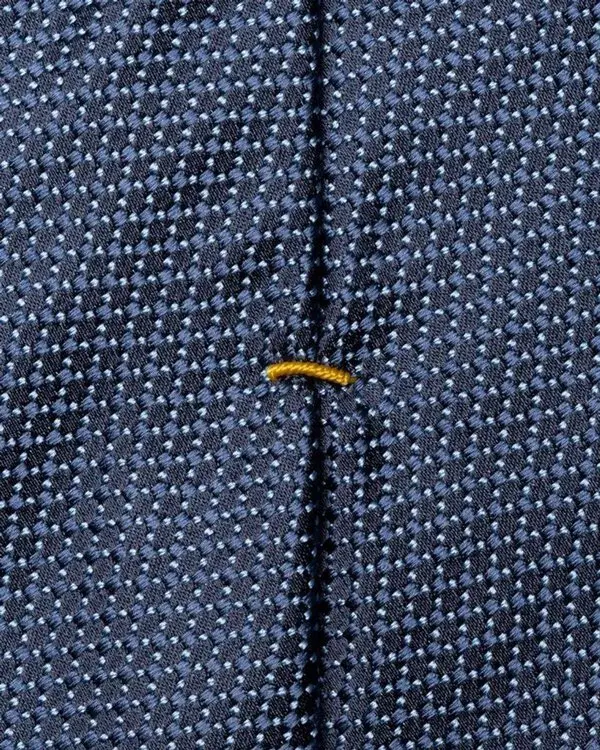 Eton Apos;s Micro-geometric Jacquard Silk Tie