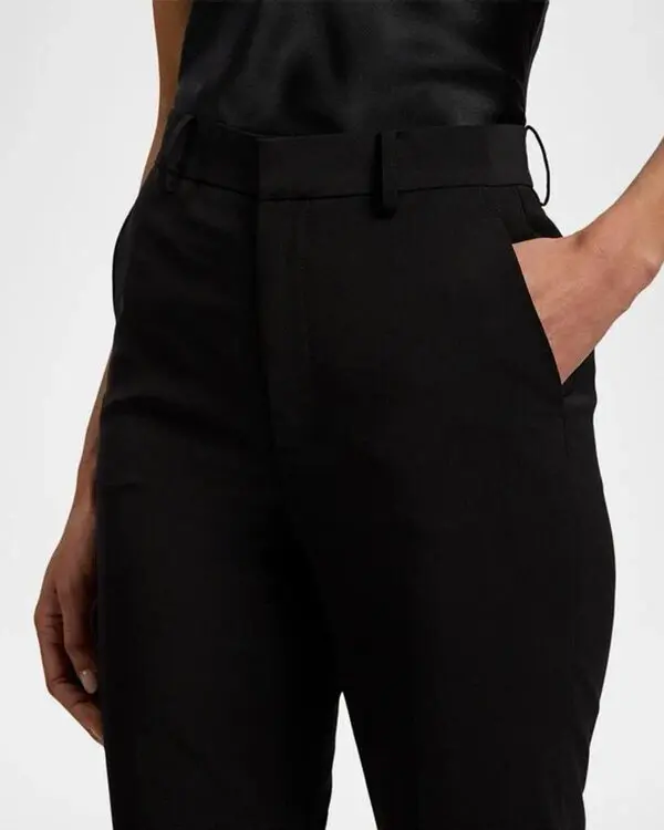 Ralph Lauren Wrigley Wool-blend Pants - Black